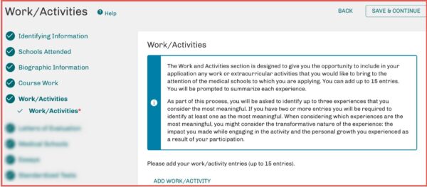 How To Fill Out the AMCAS Application 2024/25 | MedSchoolCoach