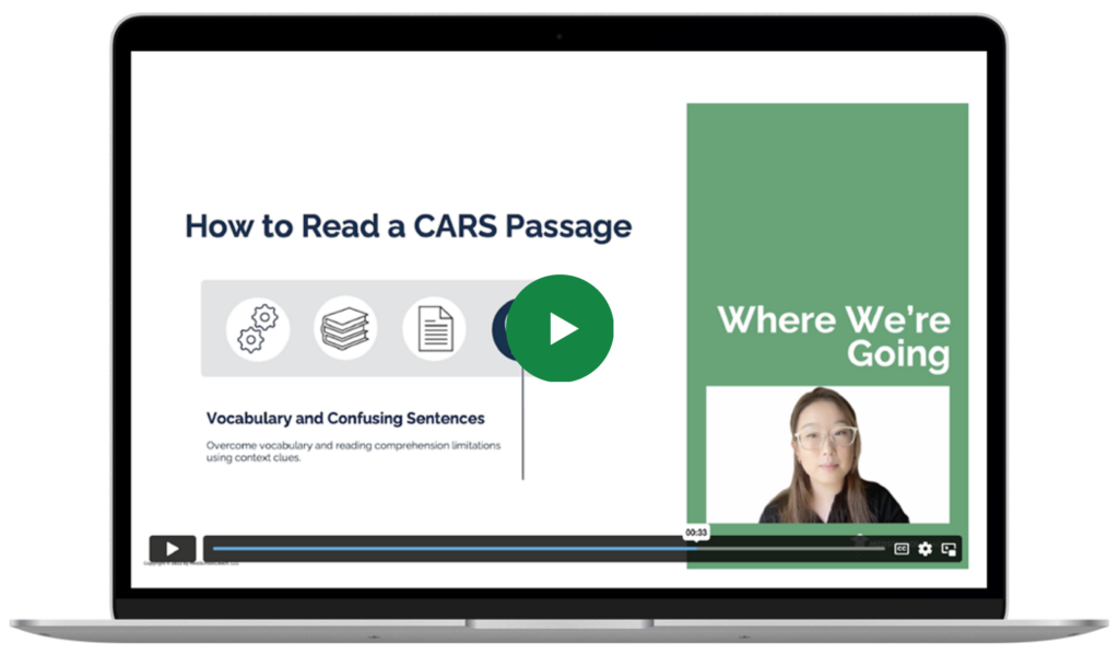 MCAT CARS Mastery Course by MedSchoolCoach