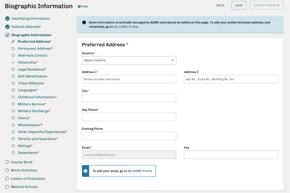 How To Fill Out the AMCAS Application 2025/26 | MedSchoolCoach