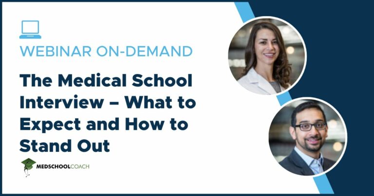 Webinars On-Demand | MedSchoolCoach