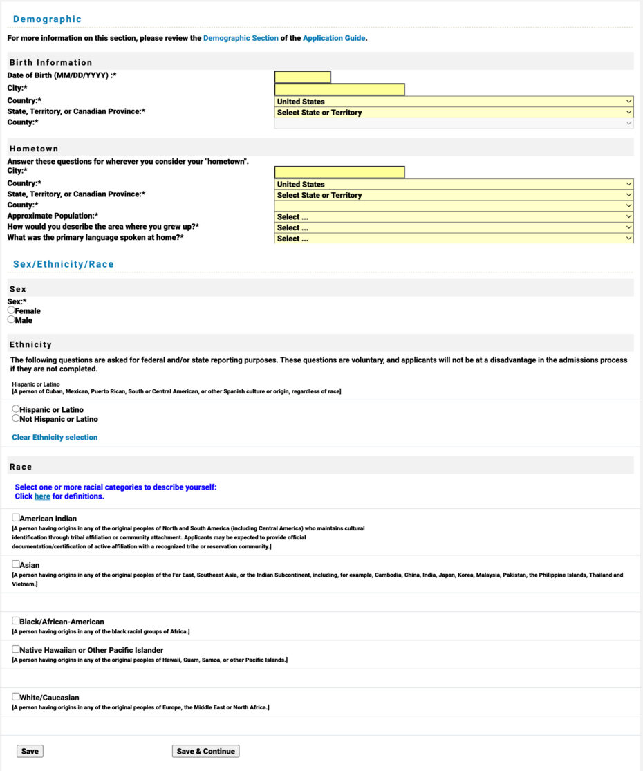 TMDSAS Application Guide for Prospective Medical Students